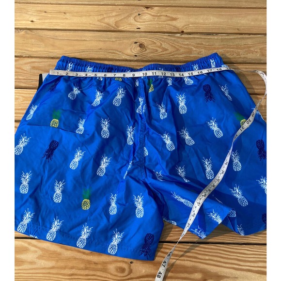 Tsla | Swim | Nwt Tsla Pineapple Swim Shorts Size 2xl Mens Blue | Poshmark